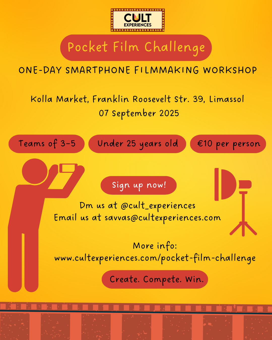 Pocket Film Challenge - CultExperiences